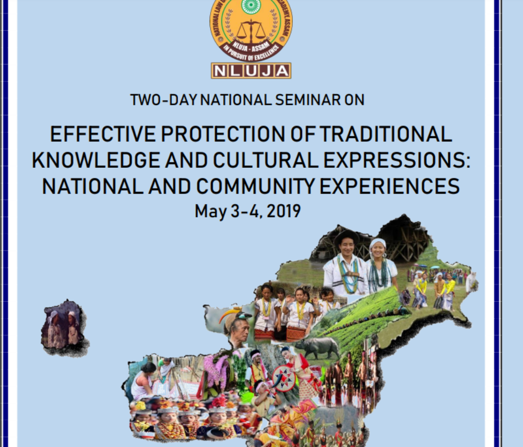 NLUJA | National Seminar on "Effective Protection of Traditional ...