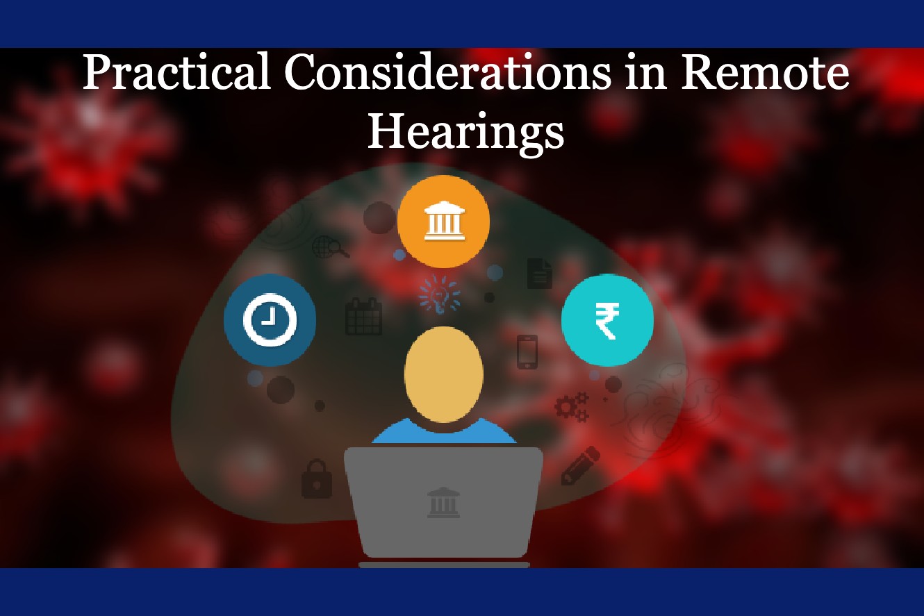 Practical Considerations in Remote Hearings | SCC Times