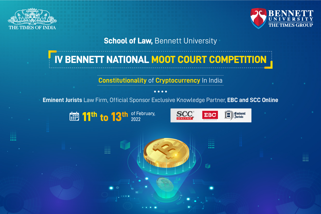 Live I IV Bennett National Moot Court Competition, 2022 | SCC Times