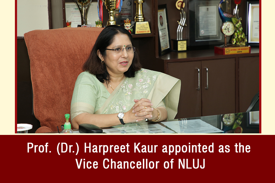 Prof. (Dr.) Harpreet Kaur appointed as the Vice Chancellor of NLUJ ...