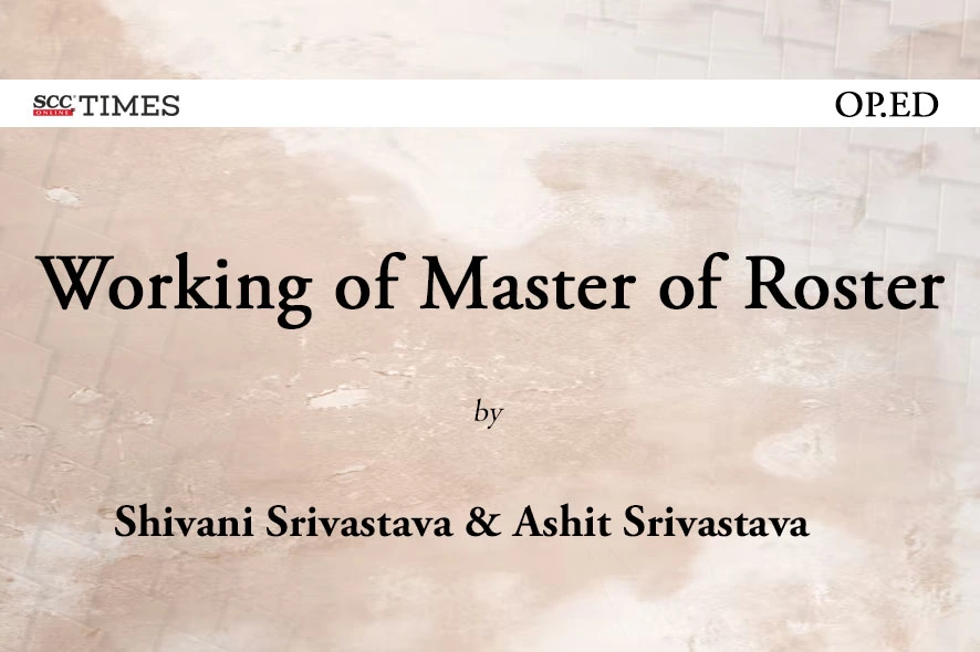 Working of Master of Roster | SCC Times
